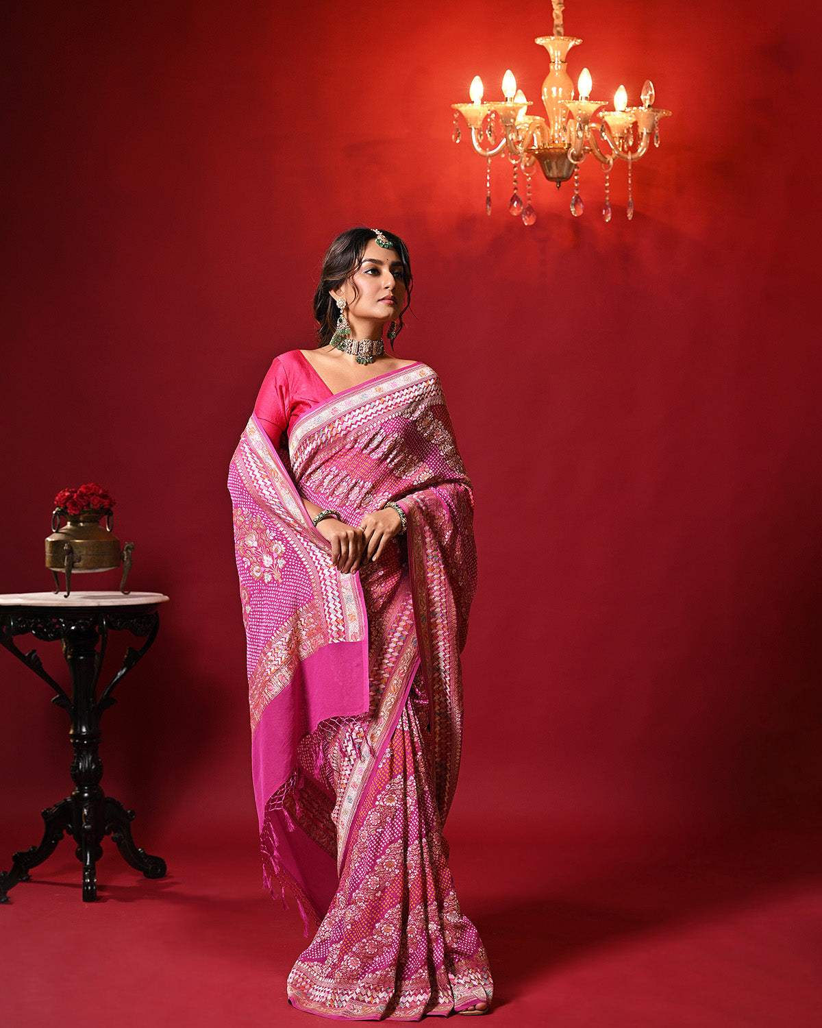Top 10 Latest Wedding Saree Trends in India – Kapaas Katha
